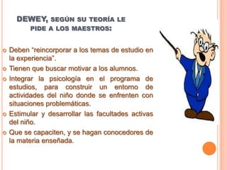 John dewey | PPTX