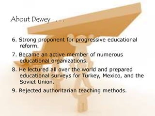 John dewey | PPTX