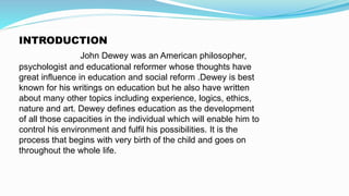 John dewey | PPT