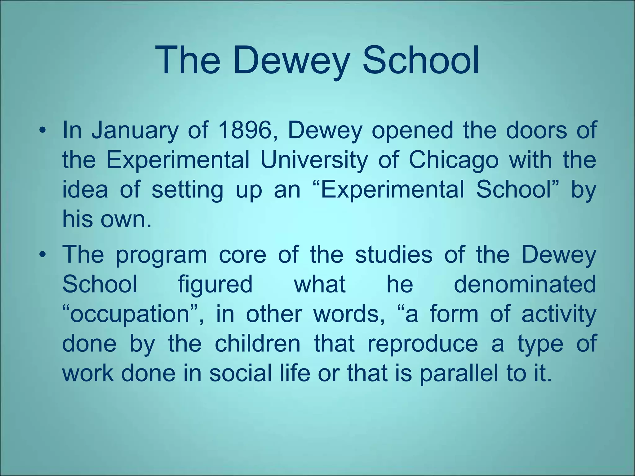 John Dewey | PPT