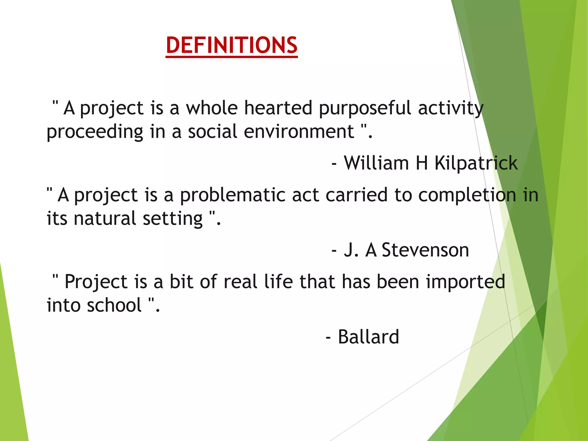 JOHN DEWEY - PROJECT METHOD.pptx