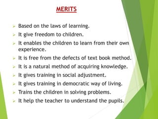 JOHN DEWEY - PROJECT METHOD.pptx