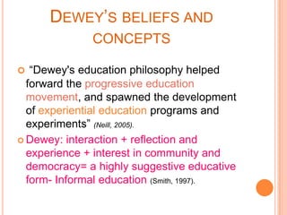 John Dewey Powerpoint | PPTX