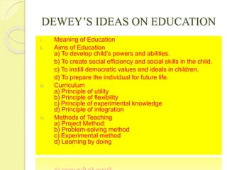 John dewey ppt | PPSX