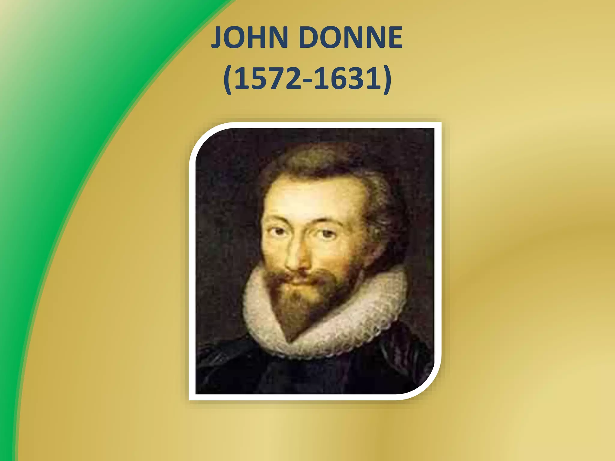 John Donne | PPTX