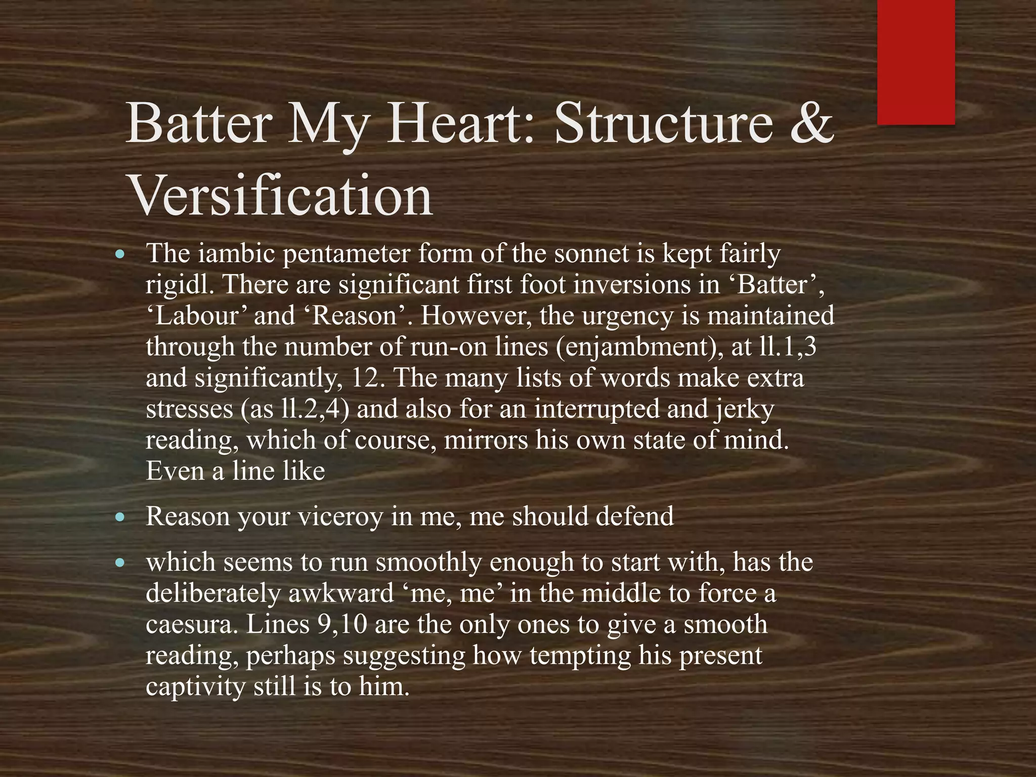 Batter My Heart by John Donne | PPT | Christianity | Religion ...