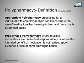 Dr John Duffy Polypharmacy and Frailty | PPT