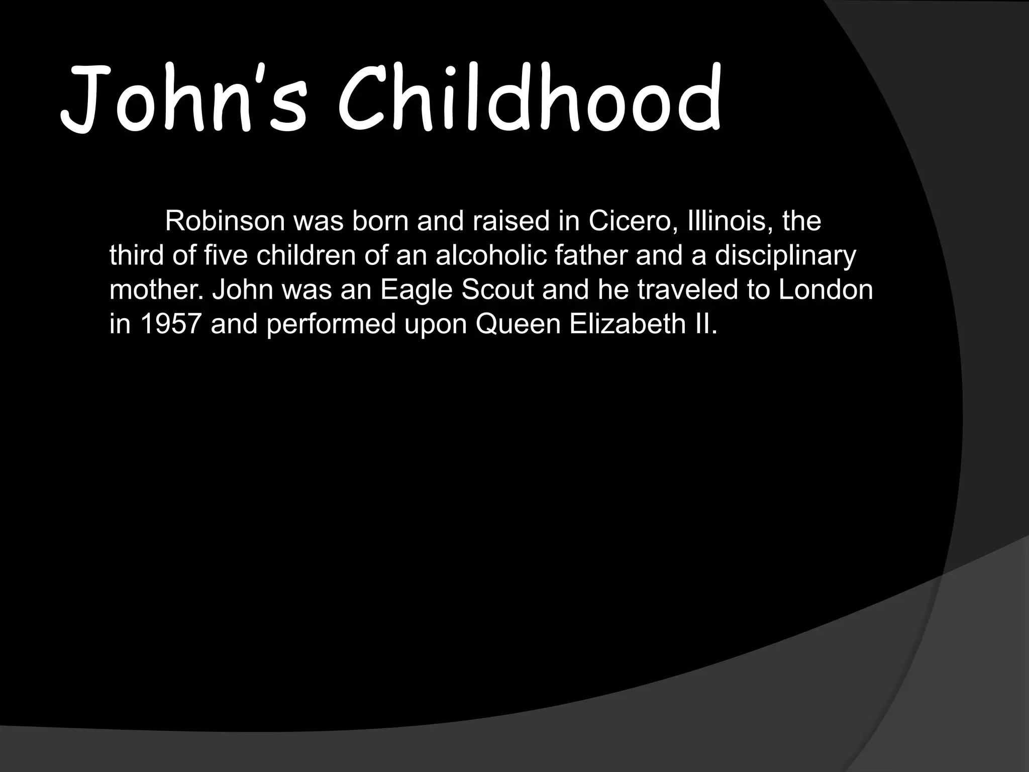 John Edward Robinson Chelsea Shields | PPTX