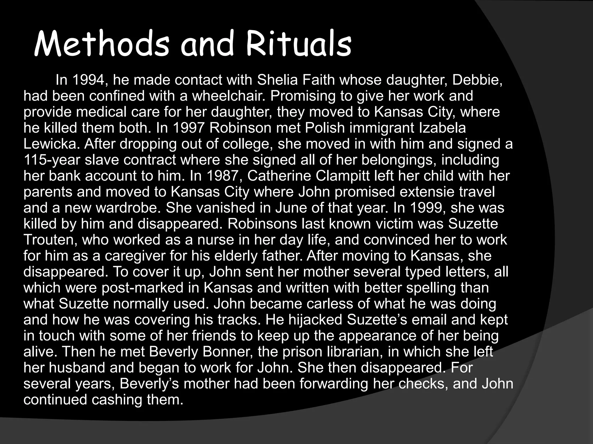 John Edward Robinson Chelsea Shields | PPTX