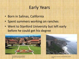 John Steinbeck Powerpoint | PPTX