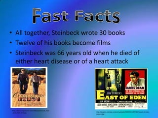 John Steinbeck Powerpoint | PPTX