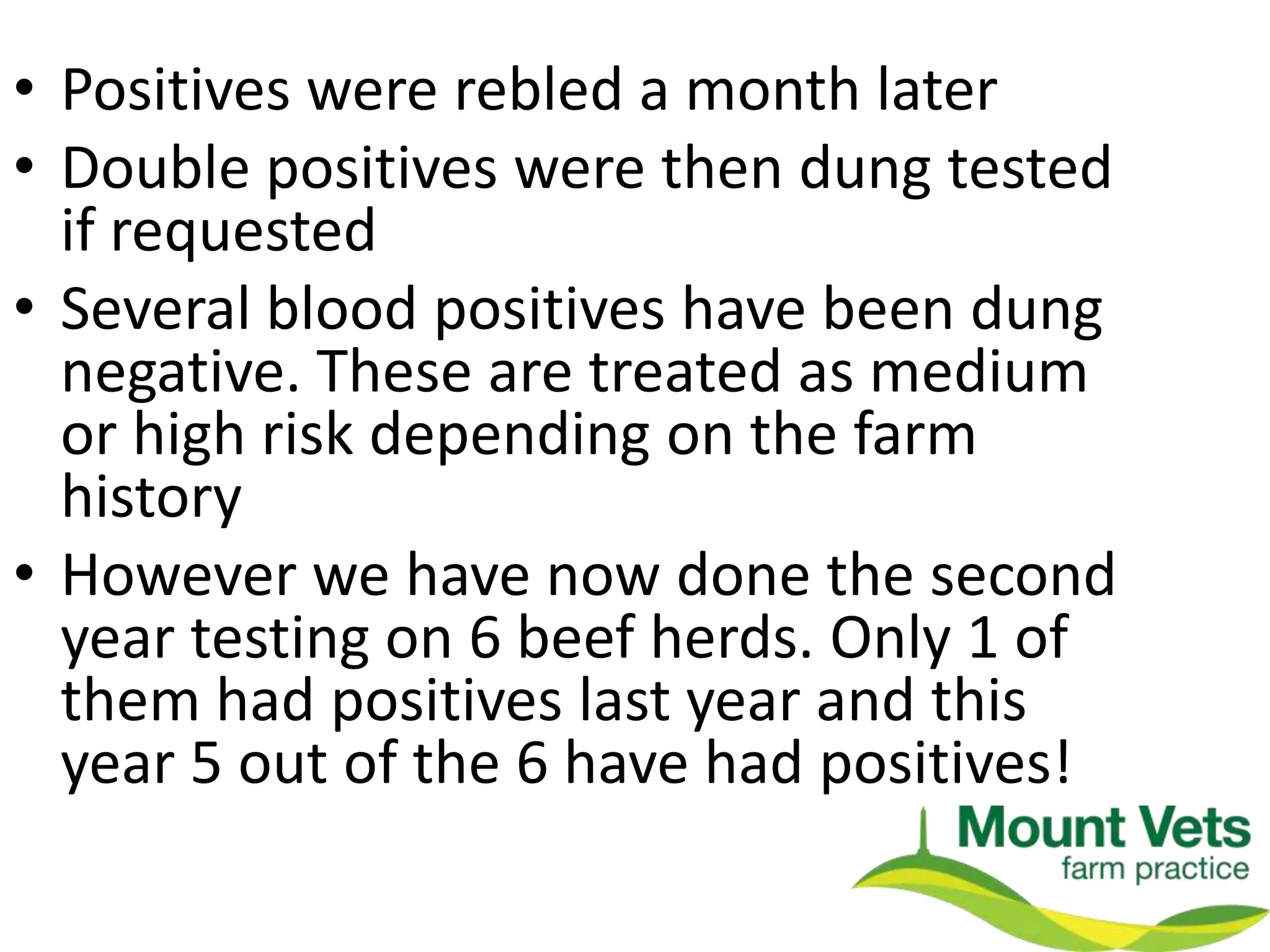 Johnes disease beef farm walk presentation | PPTX