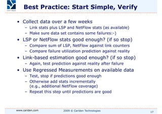 PLNOG 3: John Evans - Best Practices in Network Planning | PPT
