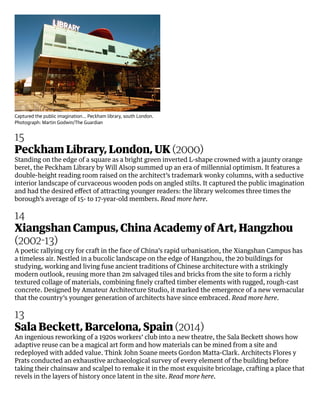 The Best Architecture of the 21st Century | PDF