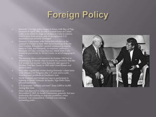 John F. Kennedy | PPTX