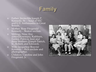 John F. Kennedy | PPTX