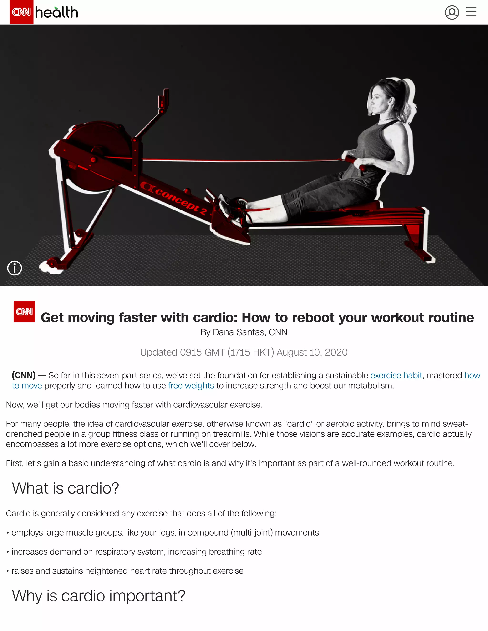 Get moving faster with cardio: How to reboot your workout routine | PDF