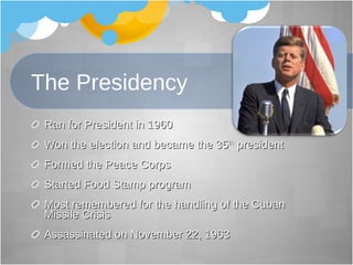 JFK | PPT | Celebrity Families | Pop Culture