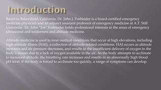 What Is High-Altitude Illness? | PPTX