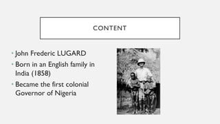 John Frederic Lugard - The Dual Mandate Analysis | PDF