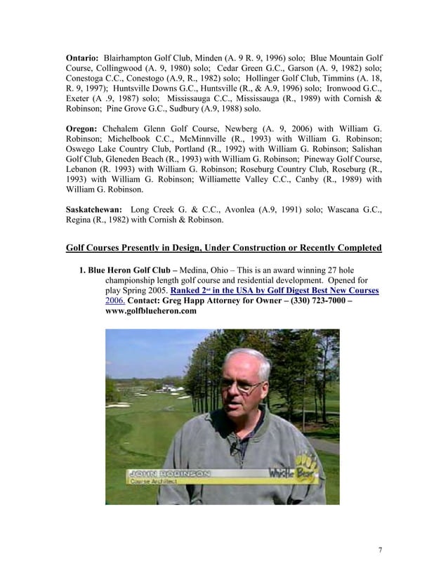 John F Robinson Resuime Short Version 2012 | DOCX