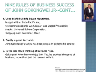 John gokongwei | PPT