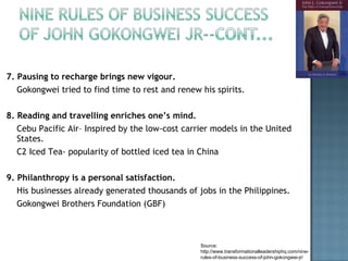 John gokongwei | PPT