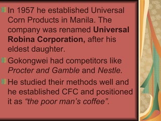 John Gokongwei Jr | PPT