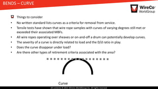 2015 CRW - Crucial Calls When Evaluating Wire Rope | PPTX