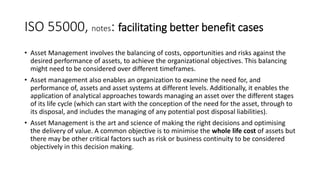 Workshop E, Extending the benefits life cycle: ISO 55000 by John Heathcote | PPTX