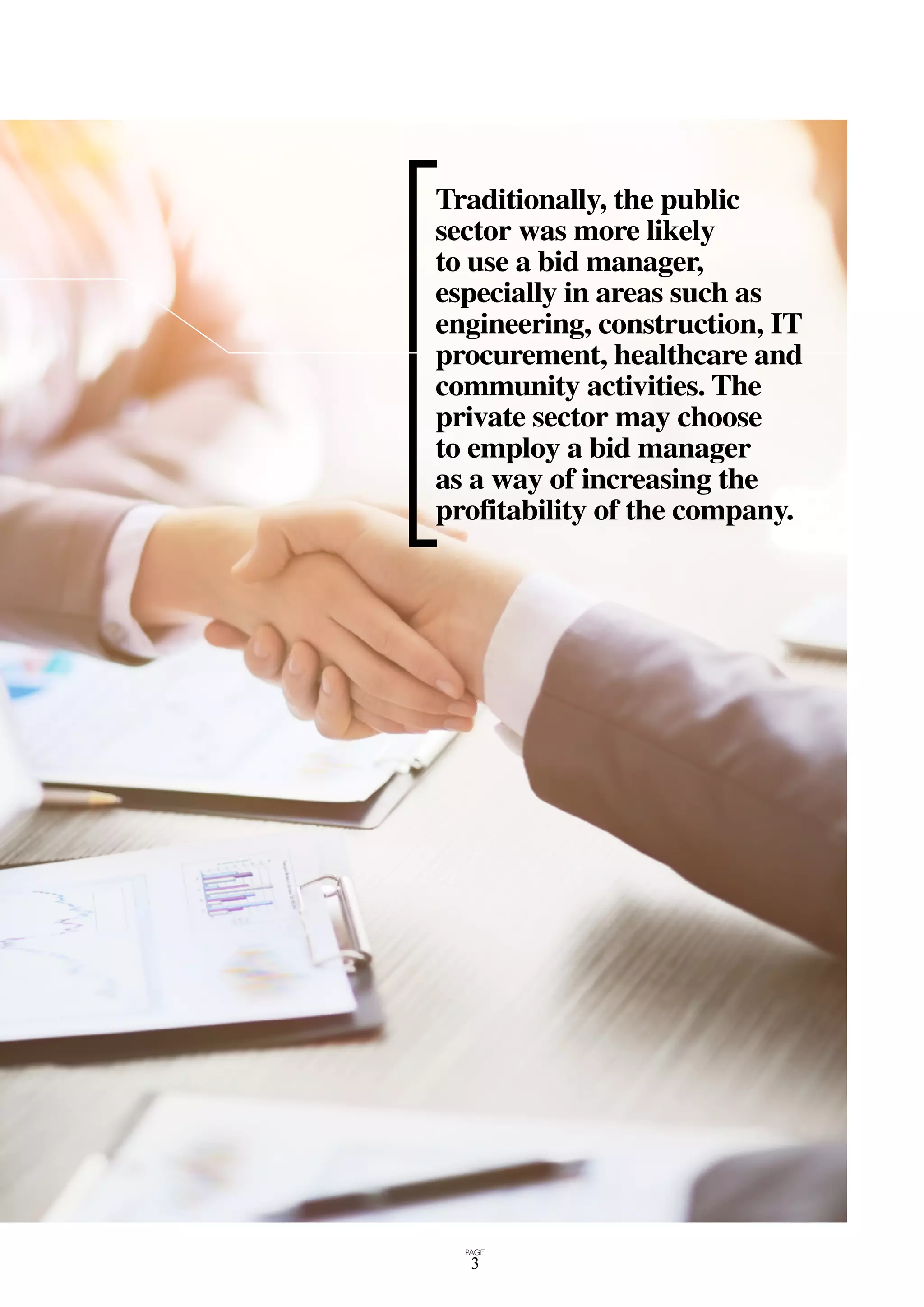 The Role of the Bid Manager | PDF