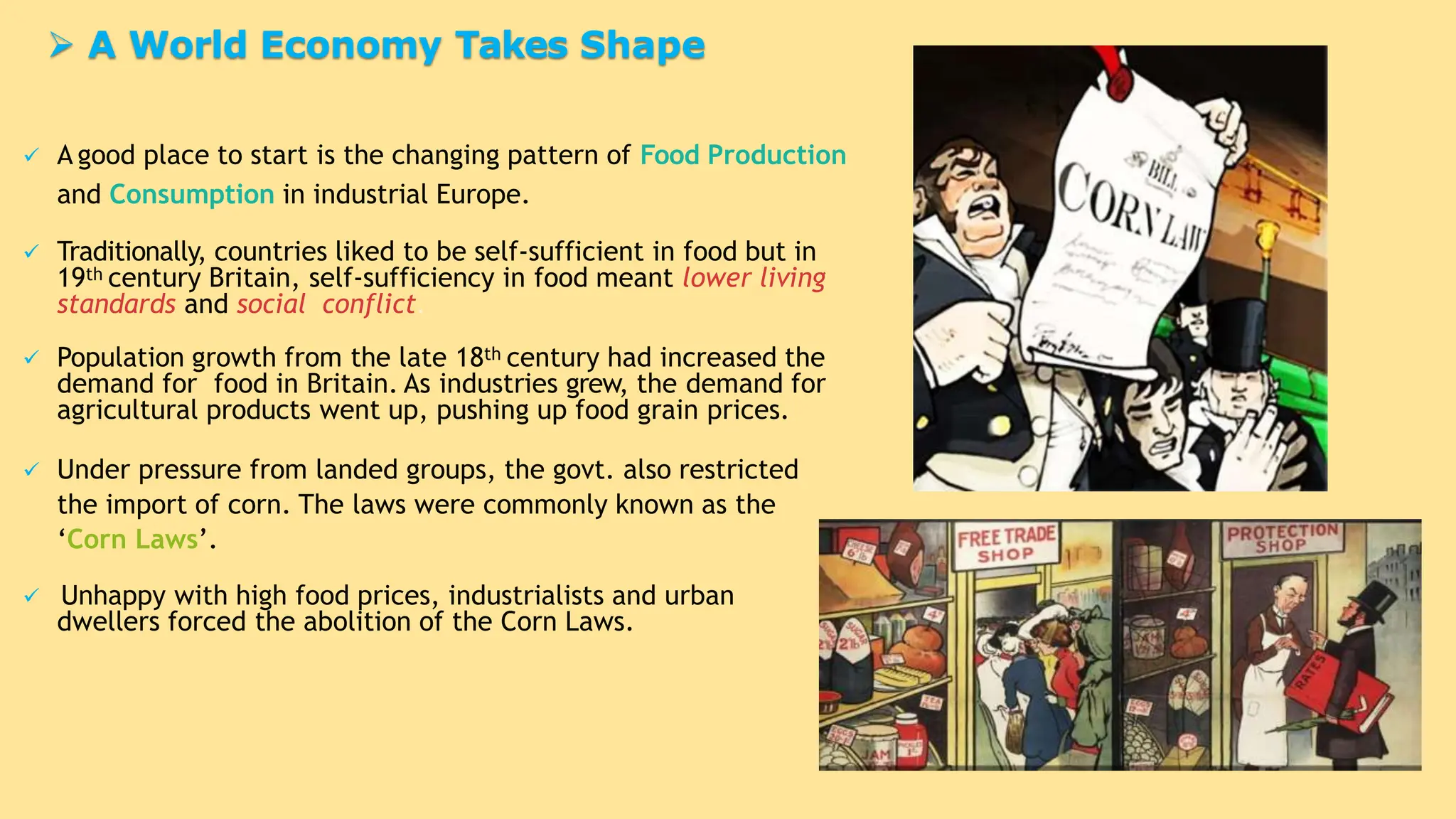 History - Class 10 - Making a Global World - Inter disciplinary project ...