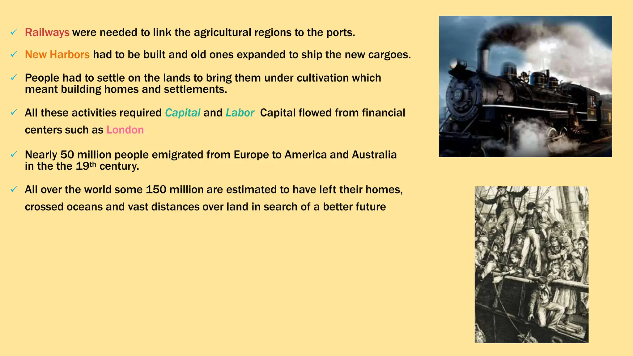 History - Class 10 - Making a Global World - Inter disciplinary project ...