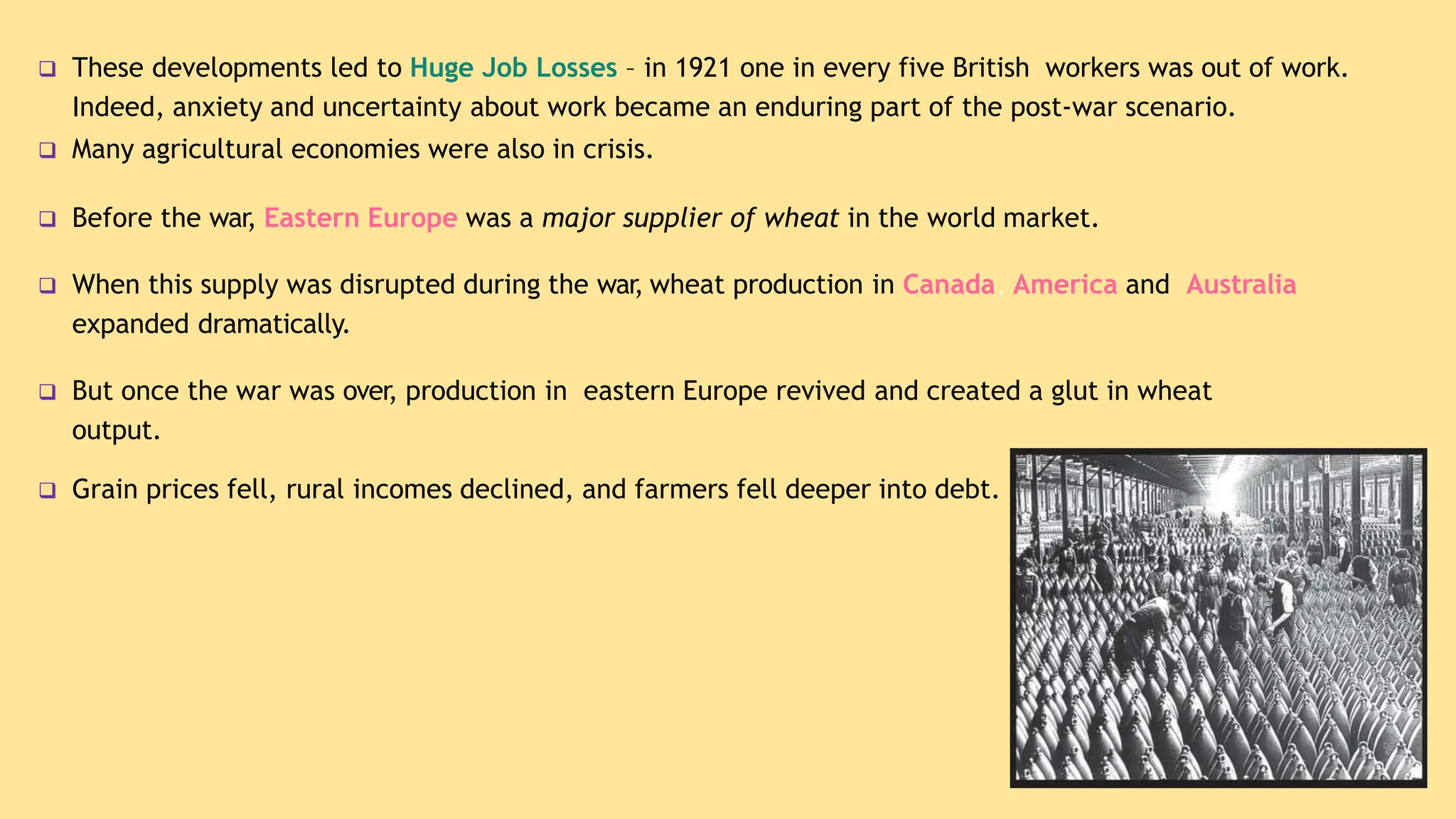 History - Class 10 - Making a Global World - Inter disciplinary project ...