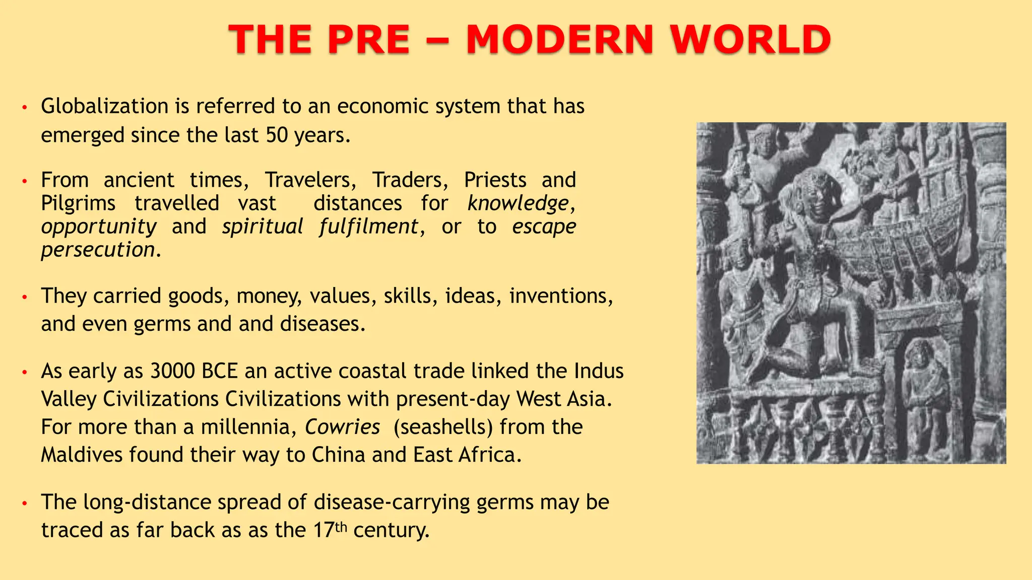 History - Class 10 - Making a Global World - Inter disciplinary project ...