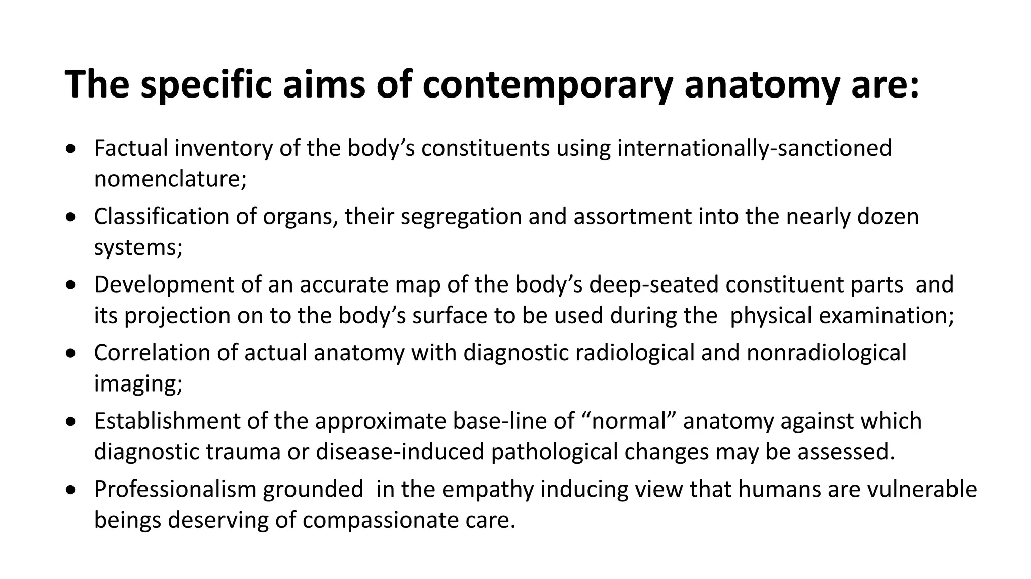 Teaching Anatomy with Human Cadavers | PPTX