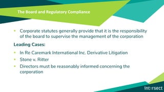 Reporting to the Board on Corporate Compliance | PDF