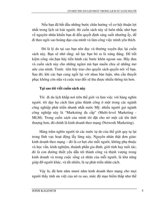 John kalench co hoi thuan loi nhat trong lich su loai nguoi | PDF