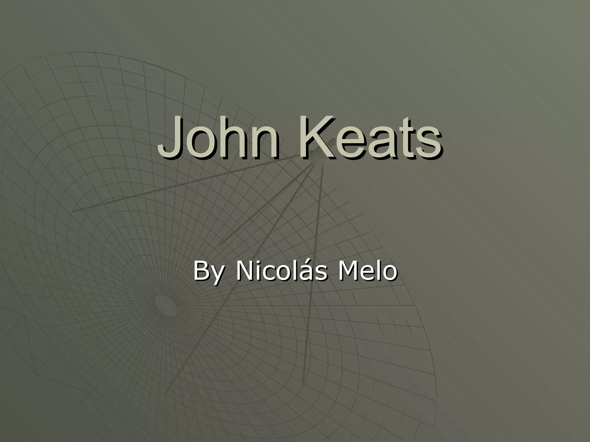 John Keats | PPT