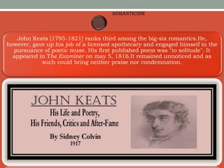 John keats | PPTX