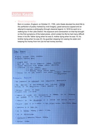 John keats 2 | PDF