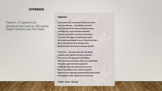 John Keats.Muhammad Yaqoob.pptx | Poetry | Books and Literature