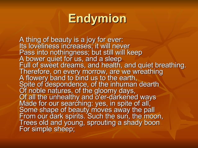 John Keats Parte 1 | PPT