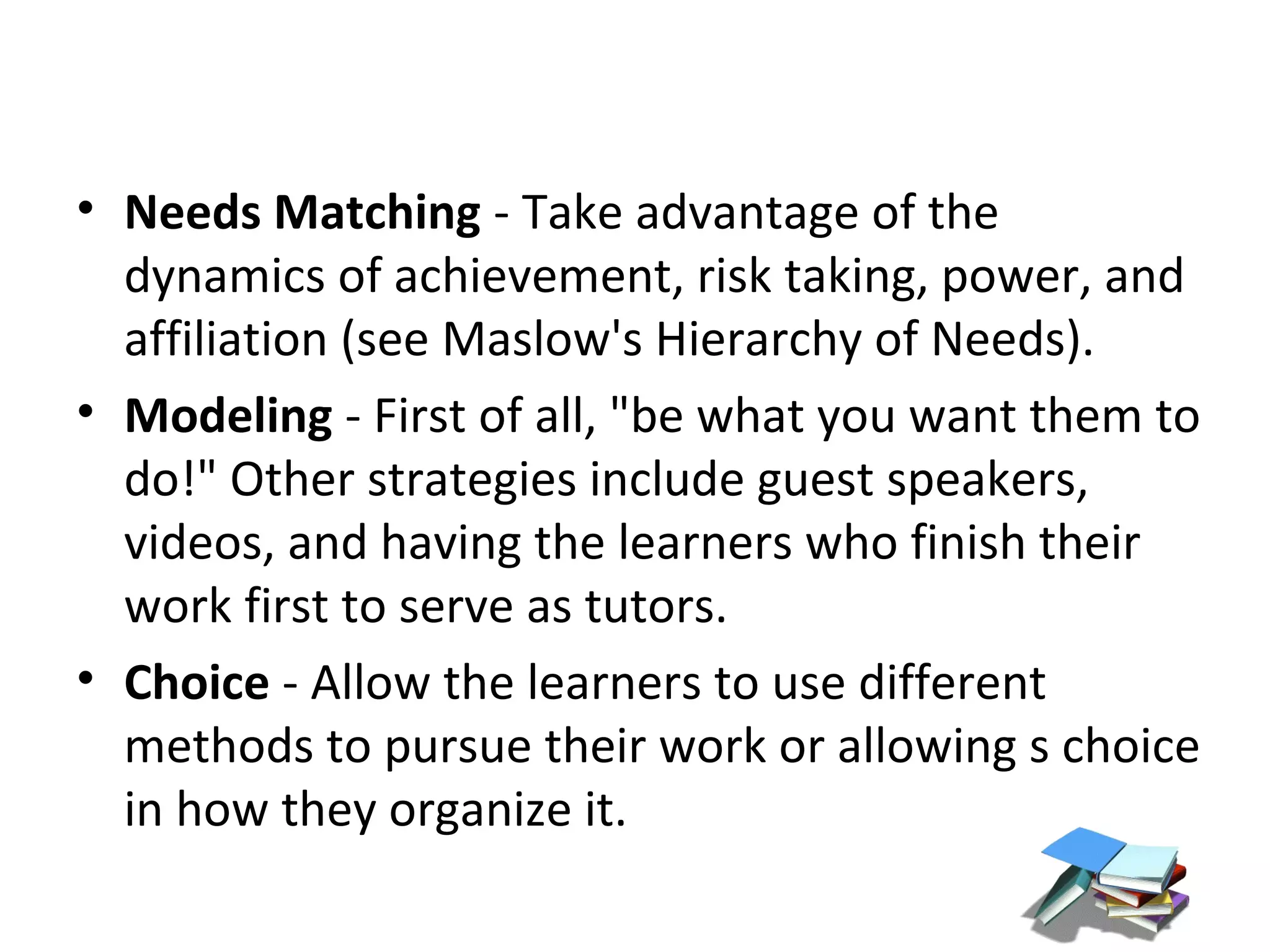 John keller's arcs model of motivational design - PPT | PPT