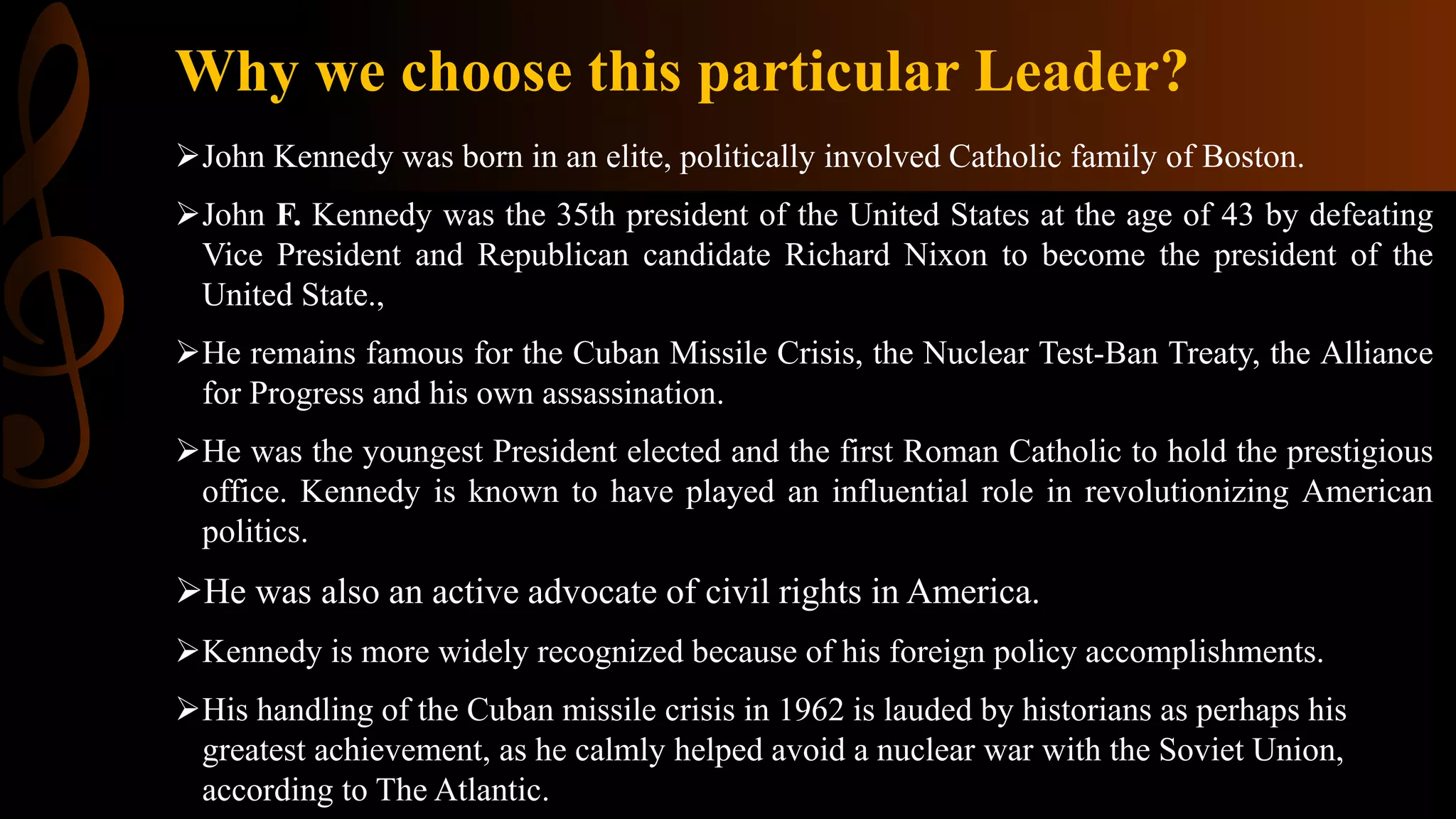 John kennedy | PPTX