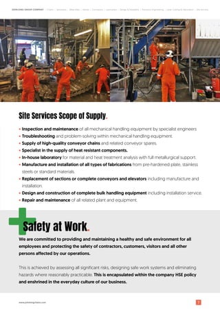 John King Mining catalog conveying chain & Sprocket | PDF