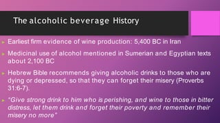 john krisinger-the science and history of the alcoholic beverage.pptx
