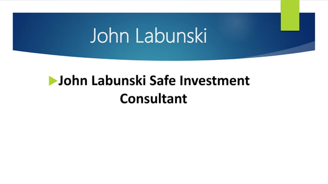 John Labunski Dallas Texas | PPTX