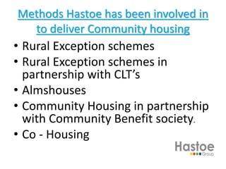 A Housing Association's Perspective | PPTX
