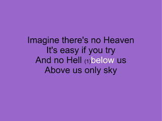 John lennon imagine | ODP